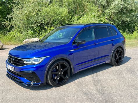 VW Tiguan II 5N Räder KV1 S Schwarz glänzend mbDESIGN Felgen Räder