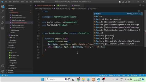 effortlessly import csv files into laravel a step by step guide youtube