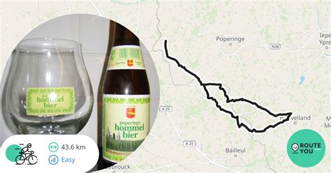 Dranouter Racefietsroute RouteYou