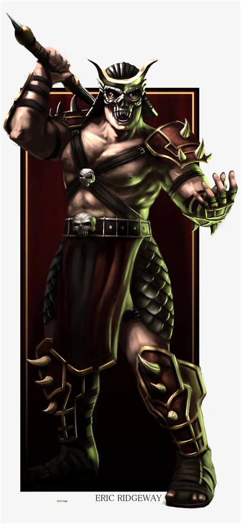 Shao Kahn Mortal Kombat Mk Shao Kahn Art Transparent PNG 966x2000