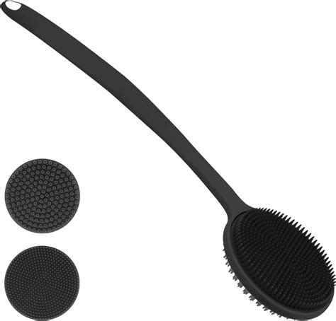 Alyvisun Brosse De Bain En Silicone Avec Crochet Brosse Pour Le Corps