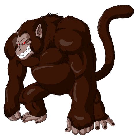 Goku Oozaru Render By Luishatakeuchiha On Deviantart