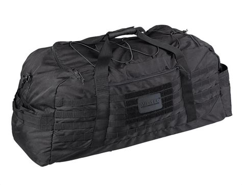 Mil Tec Us Combat Parachute Varustelaukku Iso Musta Milgear