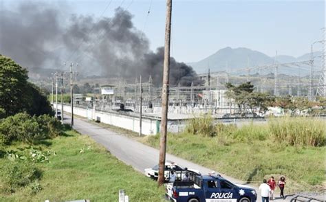 El Heraldo de Xalapa Explosión en subestación de CFE en Ixtac no hay