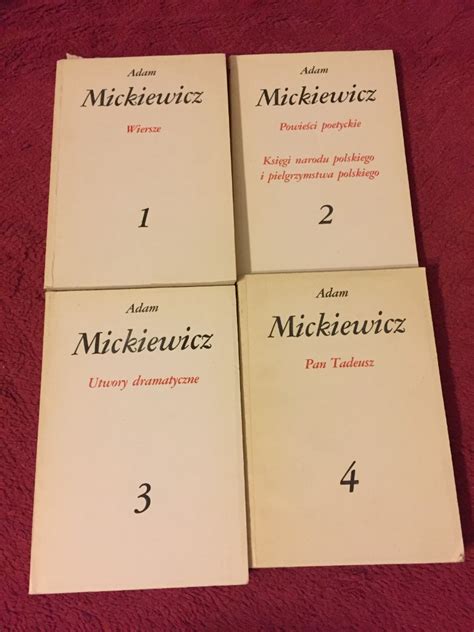 Adam Mickiewicz Wiersze Powieści poetyckie Sanok Kup teraz na