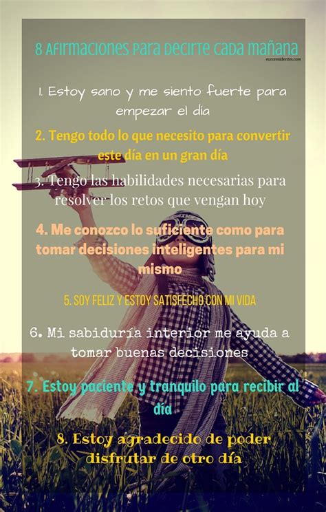 Repite Estas Afirmaciones Cada Ma Ana Antes De Levantarte Motivaci N