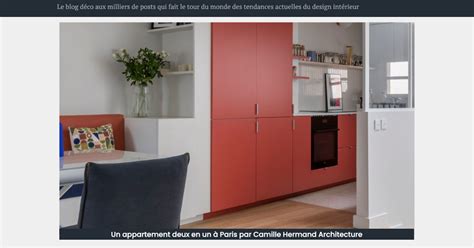 Plan Te D Co Un Appartement Deux En Un Paris Par Camille Hermand