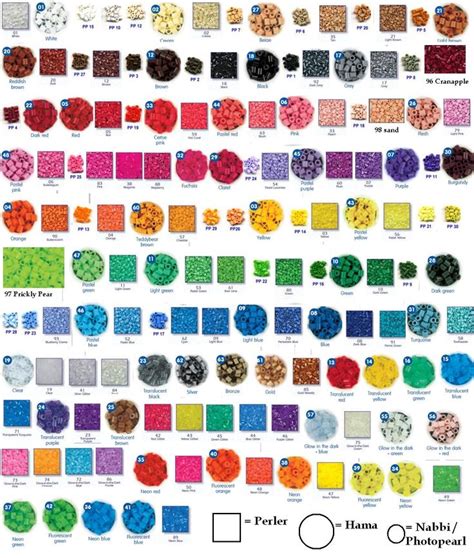 New Palette More Colors Perler Beads Perler Crafts Perler Bead Art