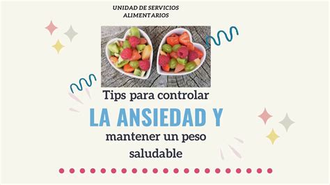 Tips Para Controlar La Ansiedad Youtube