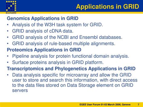 ppt bioinfogrid bioinformatics grid application for life science powerpoint presentation id