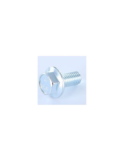 Vis métaux Tête hexagonale TH M10X25 Embase collerette crantée Classe 8