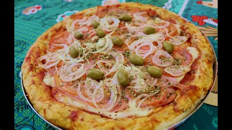 PIZZA CASEIRA BORDA RECHEADA MAIS GOSTOSA QUE JÁ FIZ YouTube