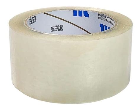15 Fita Adesiva 48x100 Metros Transparente Durex Larga Parcelamento
