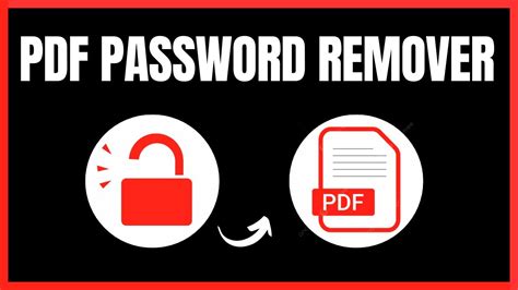 How To Remove Password From PDF File PDF Password Remover Guide YouTube
