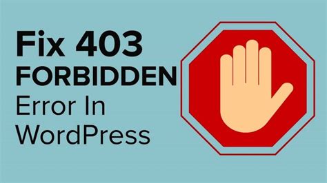 403 Forbidden Access is denied là lỗi gì và cách khắc phục
