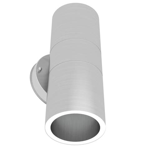 Applique murale d extérieur 2 pcs Acier inoxydable vers le bas haut