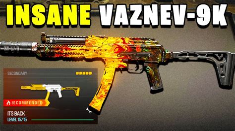 The New INSANE VAZNEV 9K CLASS Is BACK In WARZONE 3 Best VAZNEV 9K
