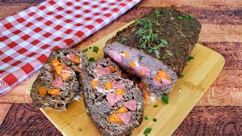 Rocambole de Carne Moída