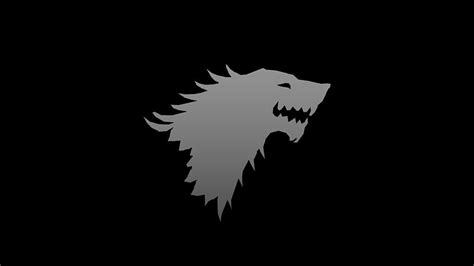Game Of Thrones A Song Of Ice And Fire House Stark Stark Direwolves Hd Wallpaper
