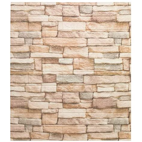 Panel Panele Cienne D Samoprzylepne Kamie Ceg A Tapeta Mur Imitacja