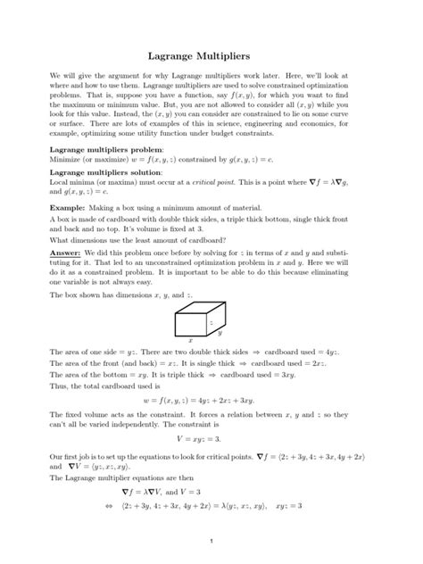 mit18 02sc notes 21 pdf maxima and minima mathematical optimization