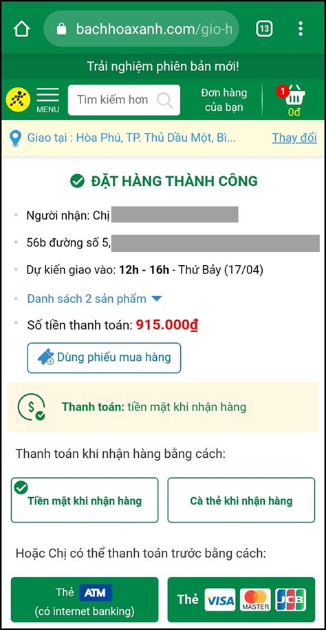 C Ch Mua H Ng Online B Ch H A Xanh H Ng D N Mua H Ng B Ch H A Xanh