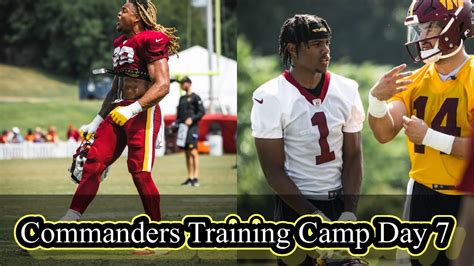 Commanders Nick Gates Cody Barton Lets Get Ready To Rumble Sam