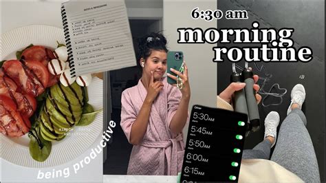 6AM MORNING ROUTINE Productive And Successful YouTube