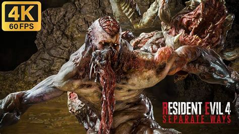 BATALHA Contra O U3 SEPARATE WAYS RESIDENT EVIL 4 REMAKE YouTube