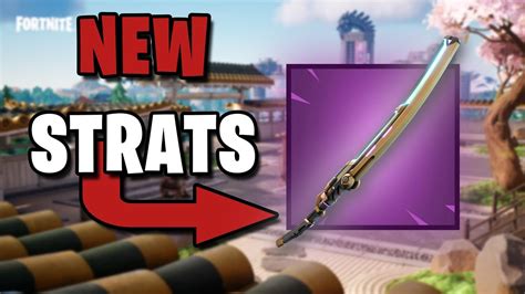 How To Use The New Kinetic Blade Fortnite Tips And Tricks Youtube