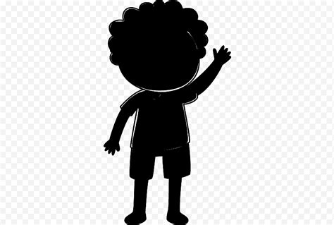 Carácter Hombre Humano Silueta Comportamiento Black M Dibujos