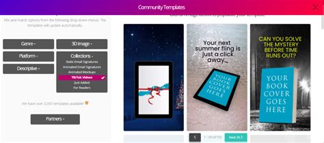 Bb5 Tik Tok Templates Book Brush