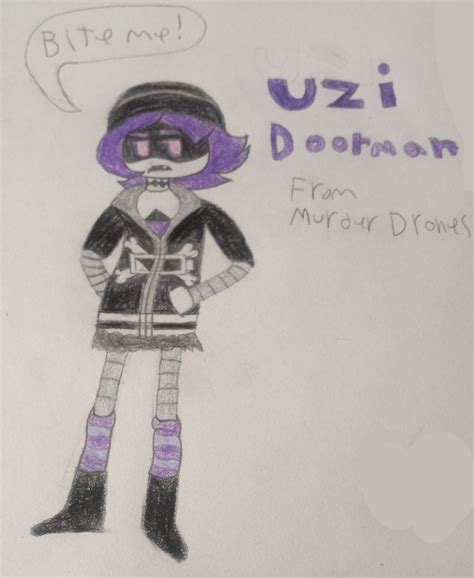 Uzi Doorman Murder Drones By Dreamerdrawer96 On Deviantart