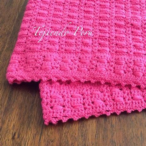Manta Para Bebe A Crochet Paso A Paso