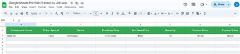 Free Google Sheets Portfolio Tracker 2024 Update