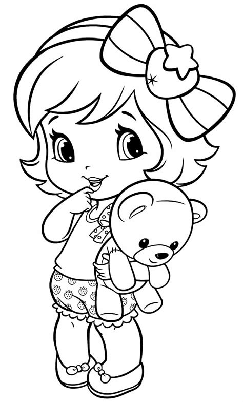 Desenhos para colorir da Moranguinho Dicas Práticas