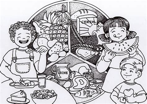 Dibujo del día de la alimentación para colorear Es Para Colorear