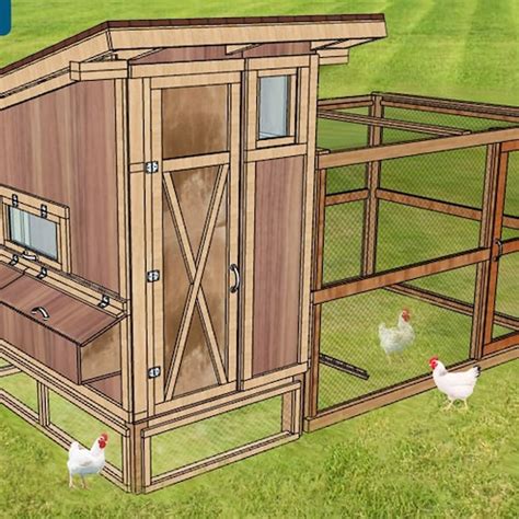 DIY Chicken Coop Plans Etsy