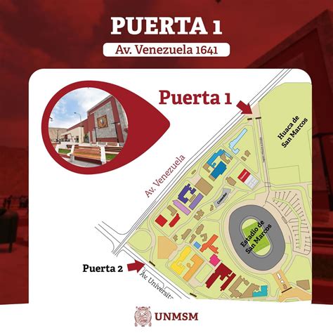 Admisión San Marcos 2025 I dónde se ubican las puertas de ingreso