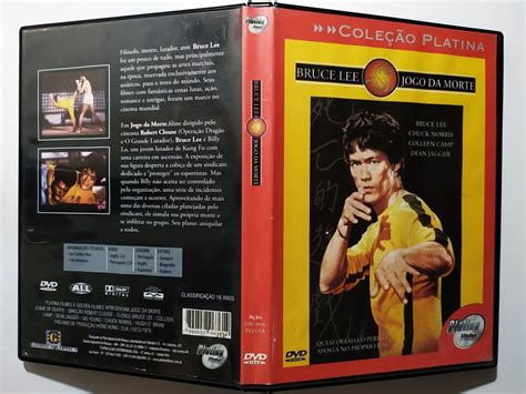 DVD Jogo Da Morte Bruce Lee Chuck Norris Dean Jagger Original