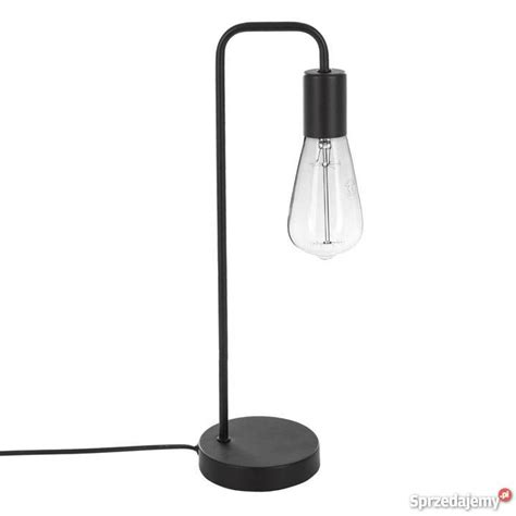 Lampka Sto Owa Biurkowa Nocna Loft Czarna Cm Kanie Sprzedajemy Pl