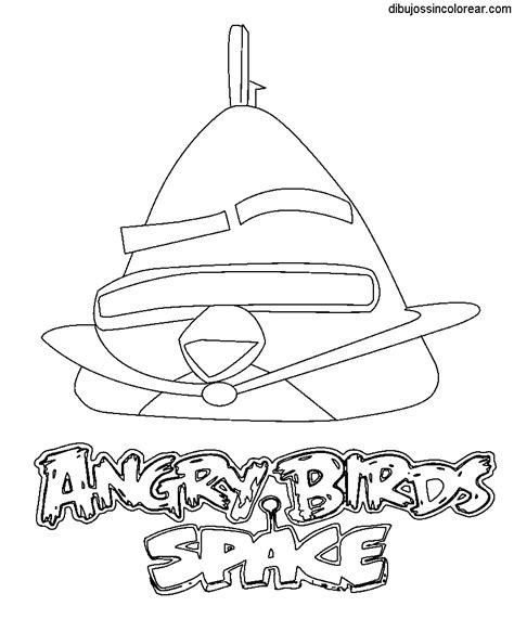 Dibujos Sin Colorear Dibujos De Angry Birds Space Para Colorear