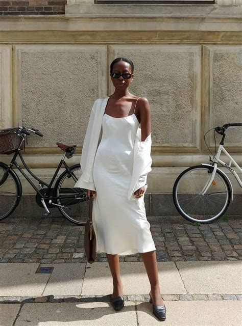 How To Wear A Slip Dress 10 Chic Outfit Ideas Who What Wear