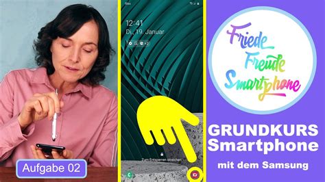 Fotografieren Ohne Entsperren Smartphonekurs Mit Dem Samsung Teil 02