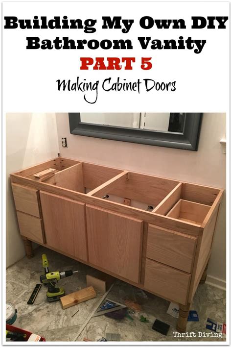 DIY Bathroom Cabinet Doors Semis Online