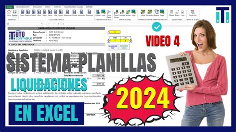 Sistema De Planillas REGIMEN GENERAL Y MYPE En EXCEL 2024