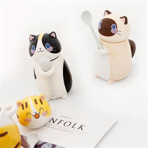 About These Cute Cat Inspired Porcelain Cup Sets Will Make You Feel