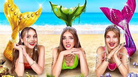 Sereia Rica Vs Sereia Pobre Vs Sereia Giga Rica Festa Na Piscina