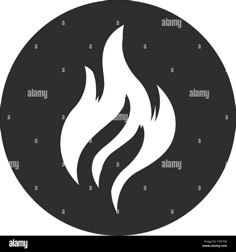 Fire Flame Nature Logo And Symbols Icons Template Stock Vector Image