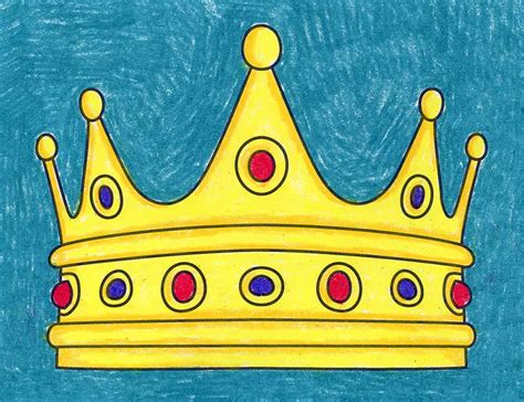 Easy Crown Coloring Page Crown Painting Super Coloring Pages Coloring
